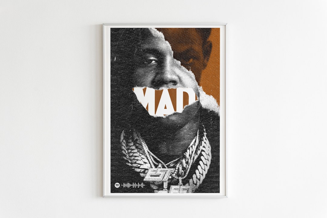 Est Gee Mad Album Poster / Album Cover Poster / Music Gift / - Etsy