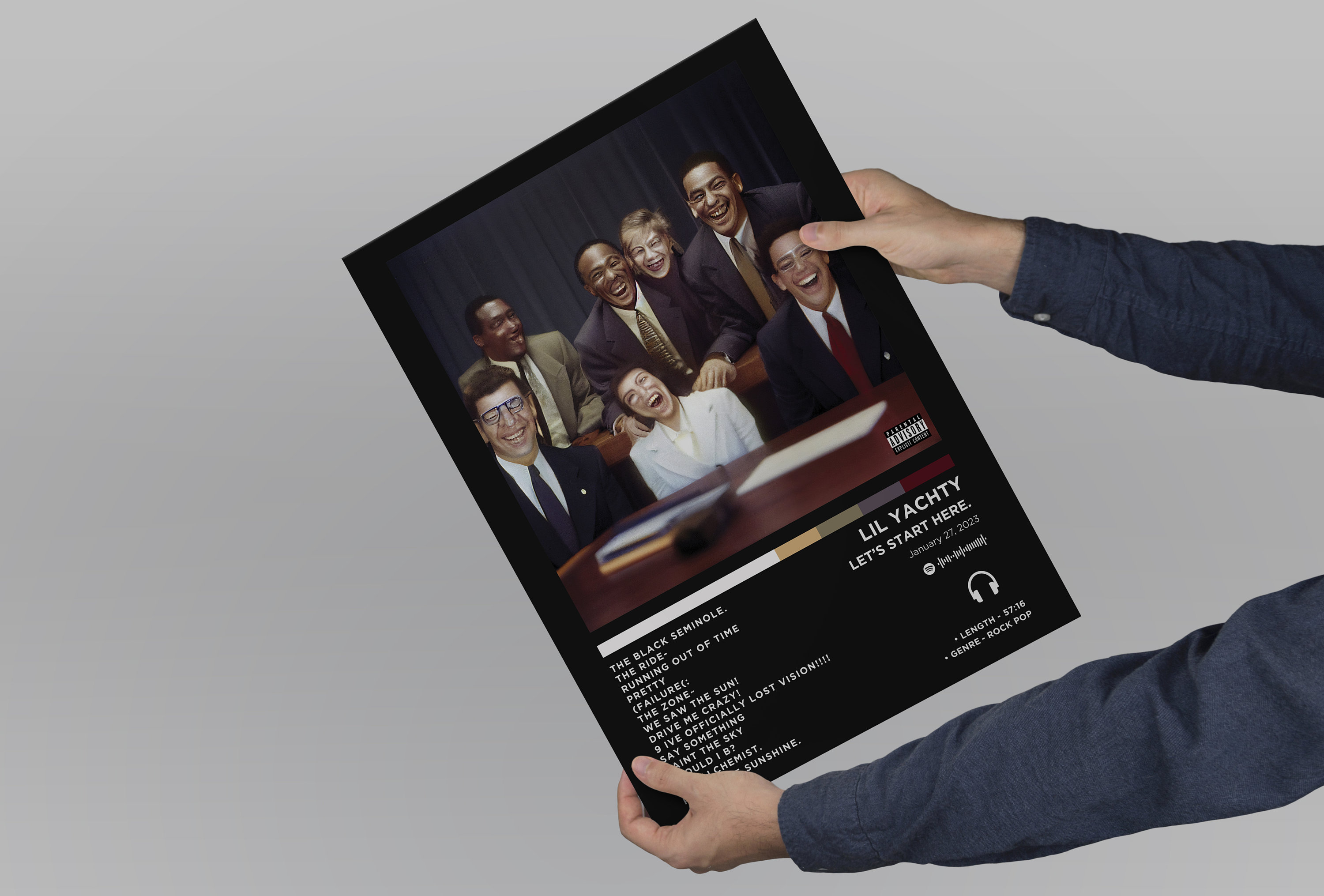 Lil Yachty Let's Start Here Album Poster / Album Cover - Etsy