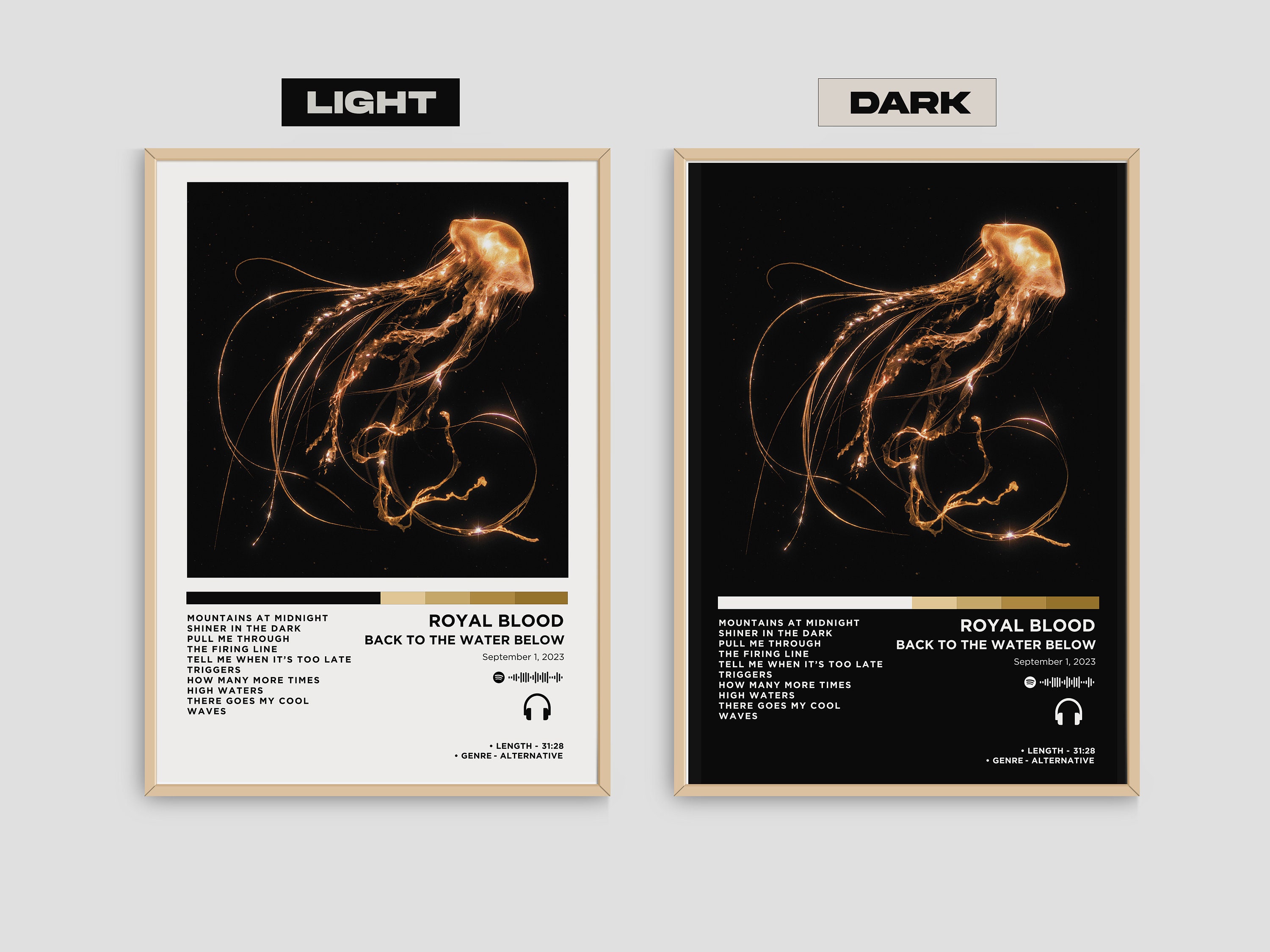 Royal Blood Back to the Water Below Album Poster / Album Cover Poster ...