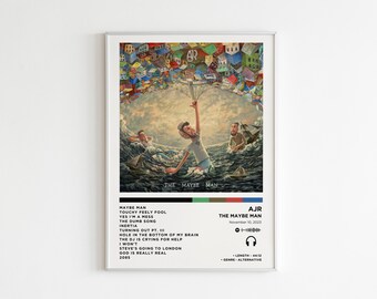 Ajr the Maybe Man Album Poster / Album Cover Poster / Music Gift ...