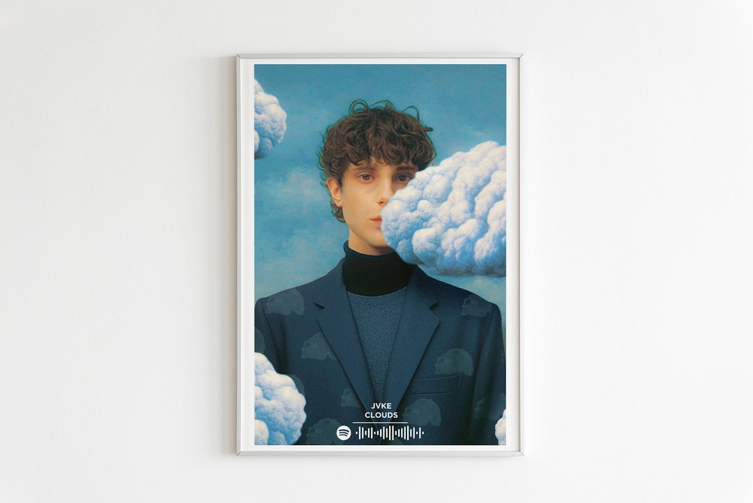 Jvke Clouds Album Poster / Album Cover Poster / Music Gift / Music Wall ...