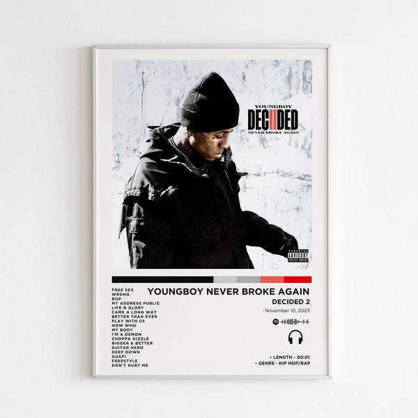Youngboy Album Cover Poster - Etsy