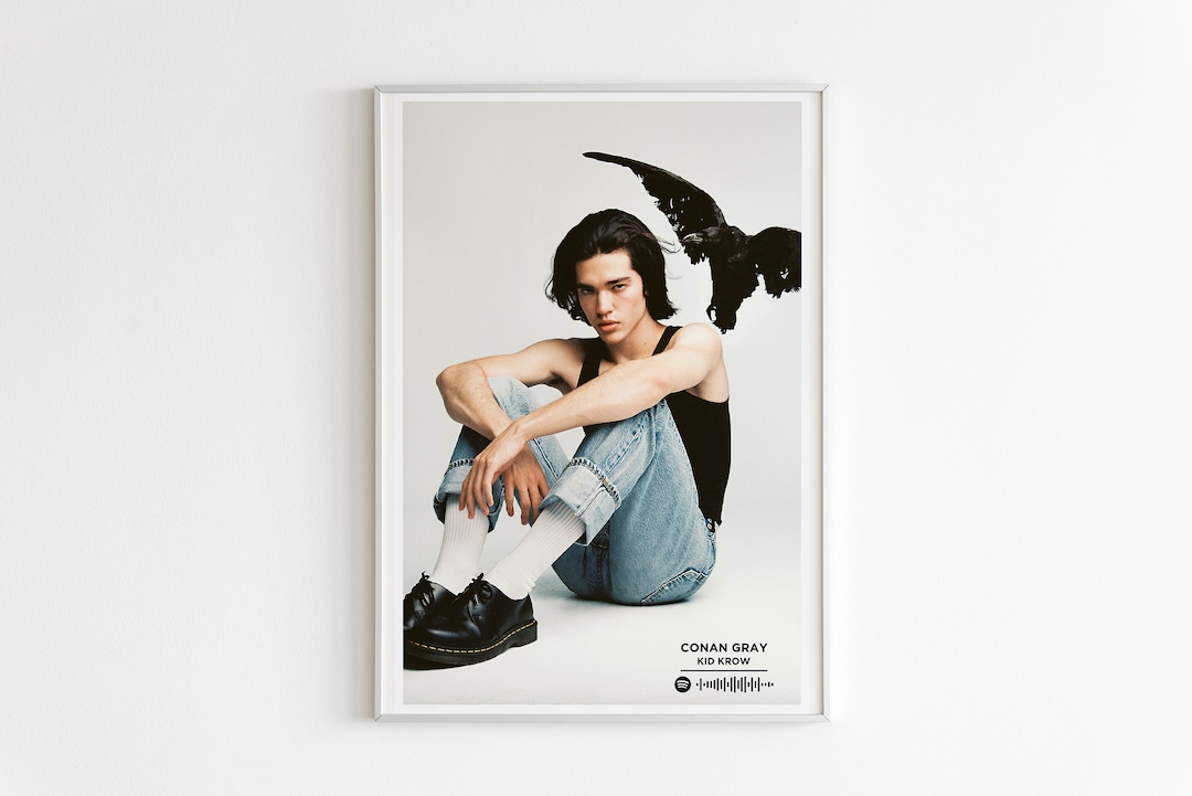 Conan Gray Kid Krow Album Poster / Album Cover Poster / - Etsy