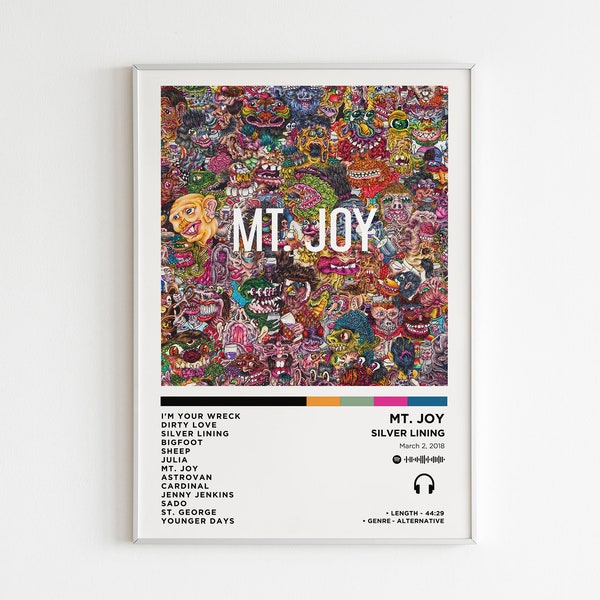 Mt. Joy Album Poster - Etsy