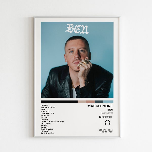 Macklemore - Etsy
