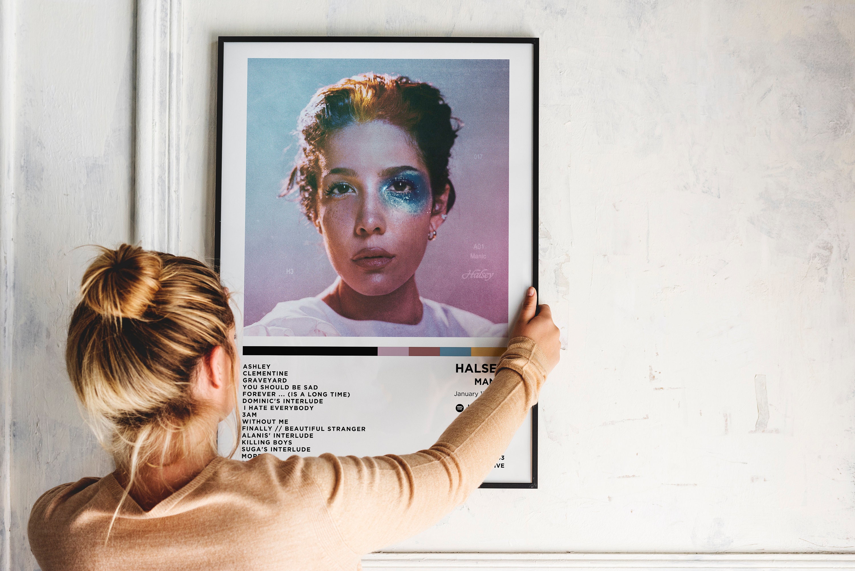 Halsey Manic Album Poster / Album Cover Poster / Music Gift - Etsy