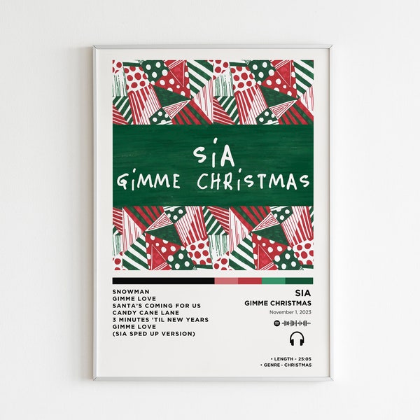 Sia Poster - Etsy