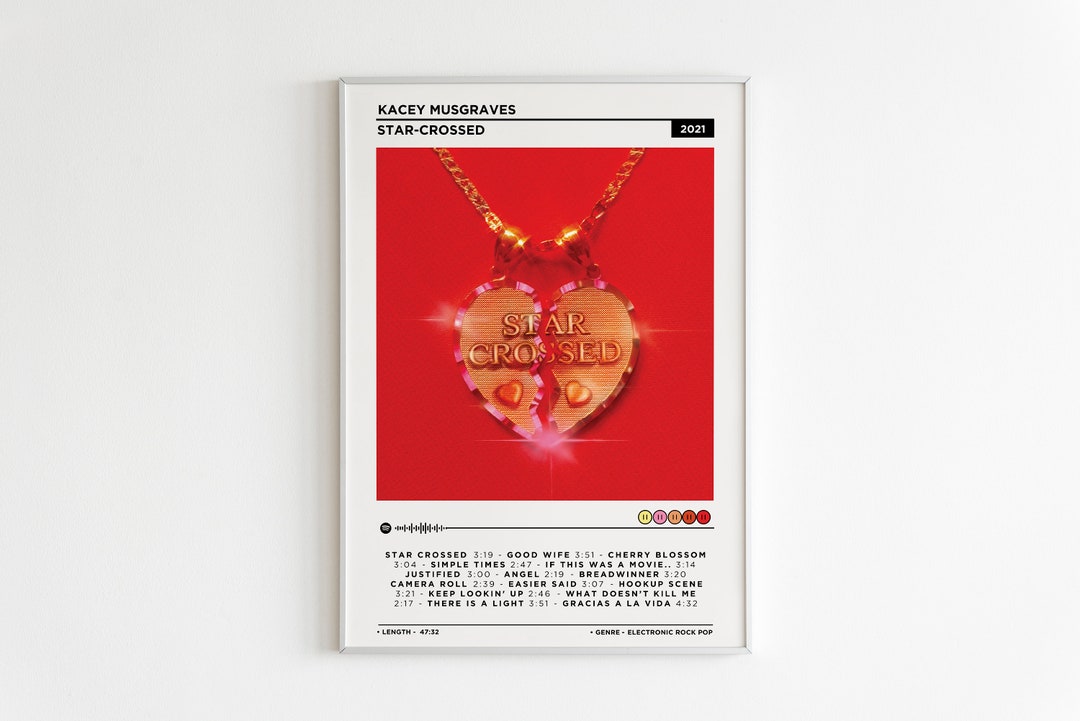 Kacey Musgraves Star-crossed Album Poser / Album Cover - Etsy
