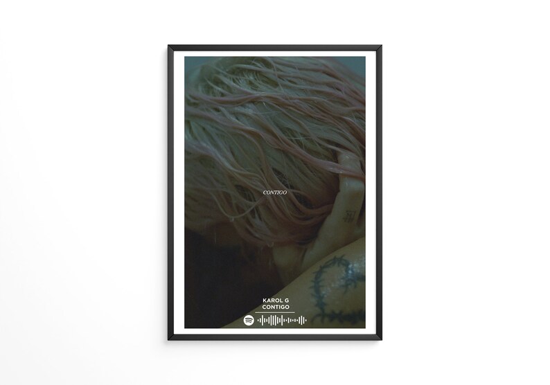 Karol G Contigo Album Poster / Album Cover Poster / Music Gift / Music ...