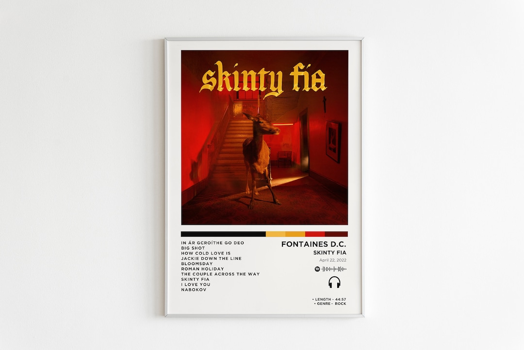Fontaines D.C. Skinty Fia Album Poster / Album Cover Poster - Etsy