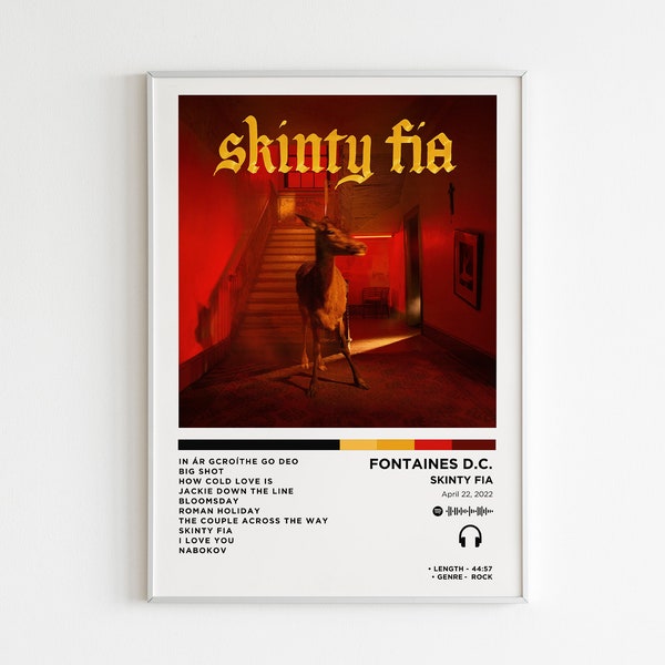 Fontaines Dc Poster - Etsy