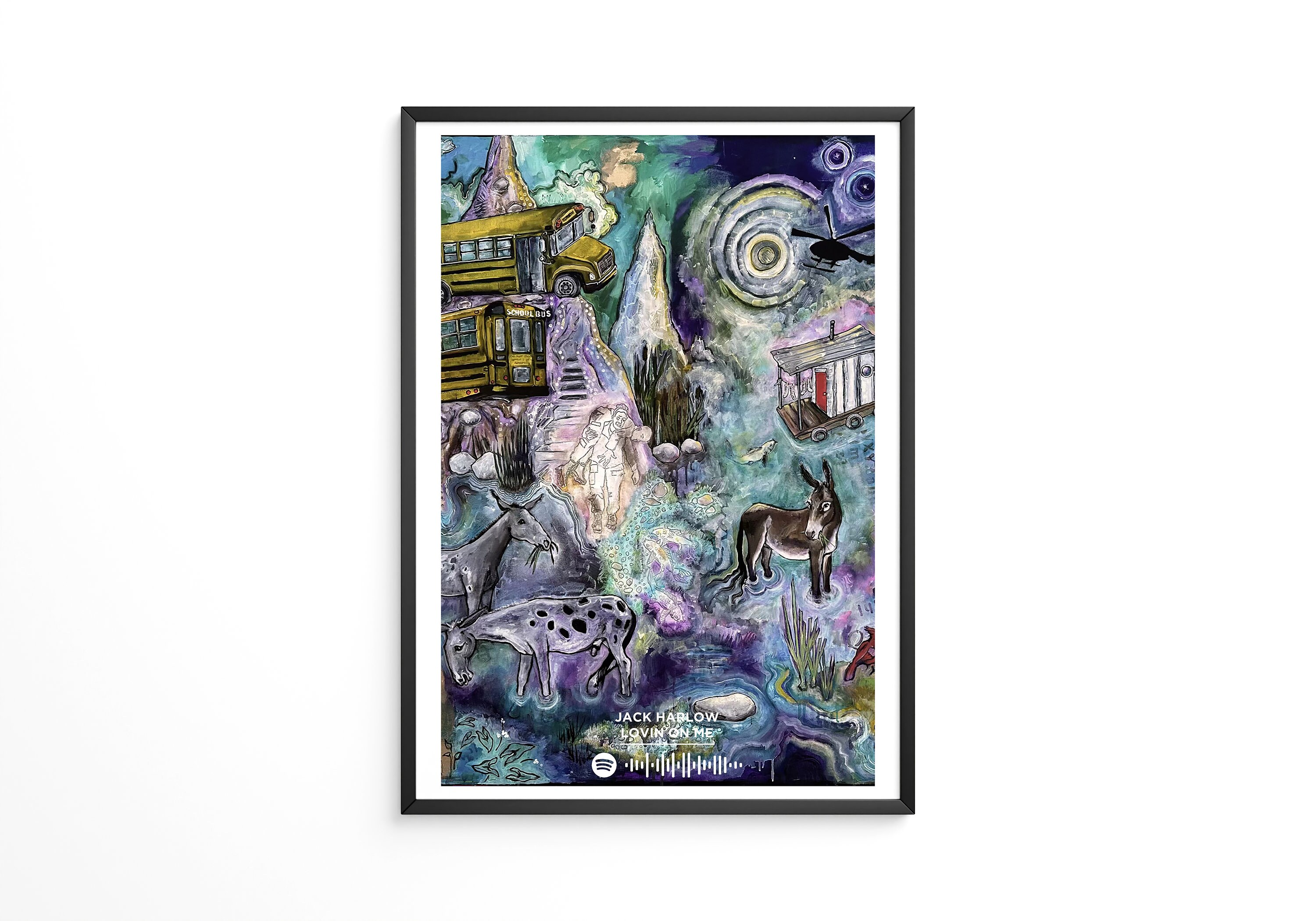 Jack Harlow Lovin on Me Album Poster / Album Cover Poster / - Etsy