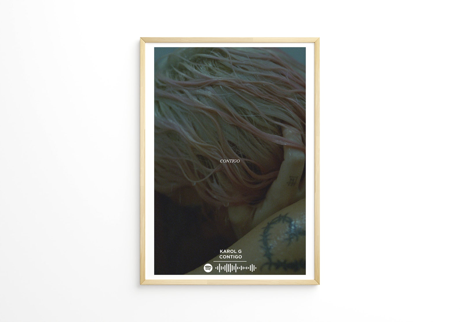 Karol G Contigo Album Poster / Album Cover Poster / Music Gift / Music ...