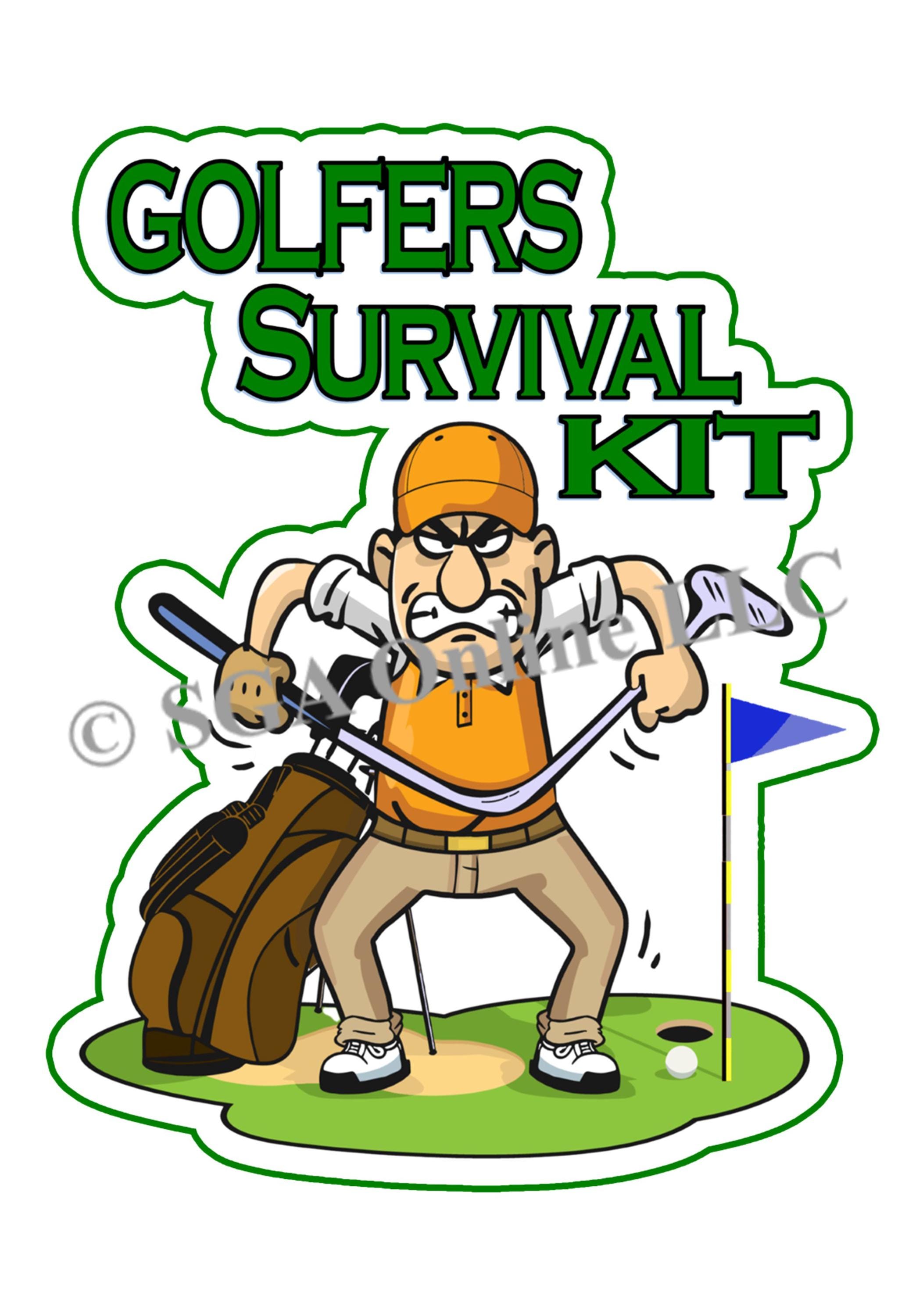 DIY Golfers Survival Kit Digital Download, Printable, Cricut Compatible ...