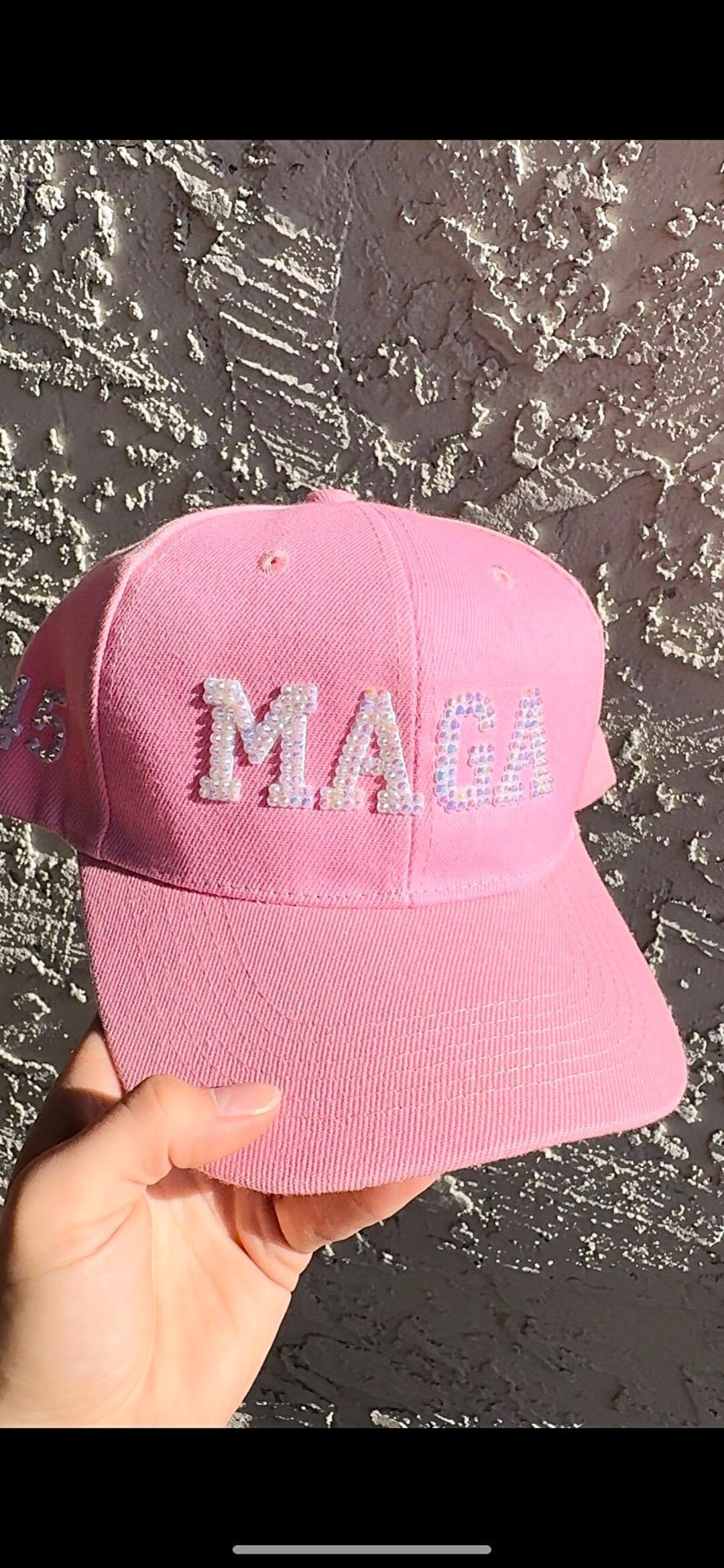 Pink MAGA Hat - Etsy