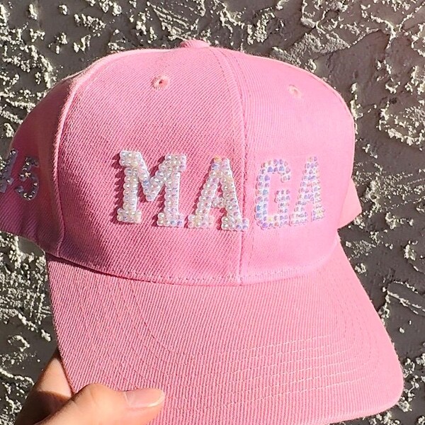Maga Hat Rhinestone - Etsy