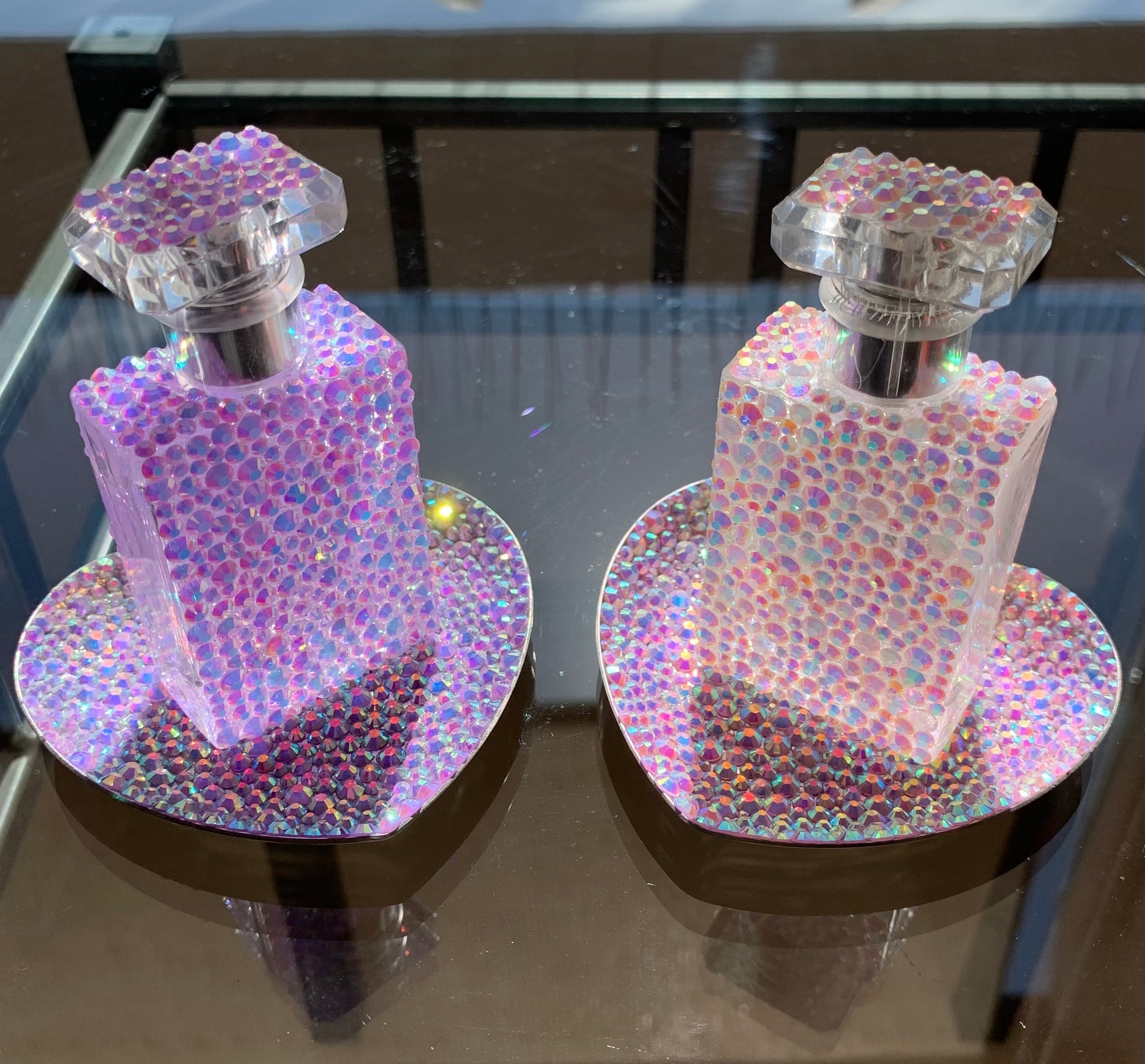 Bling Perfume Bottle Set - Etsy