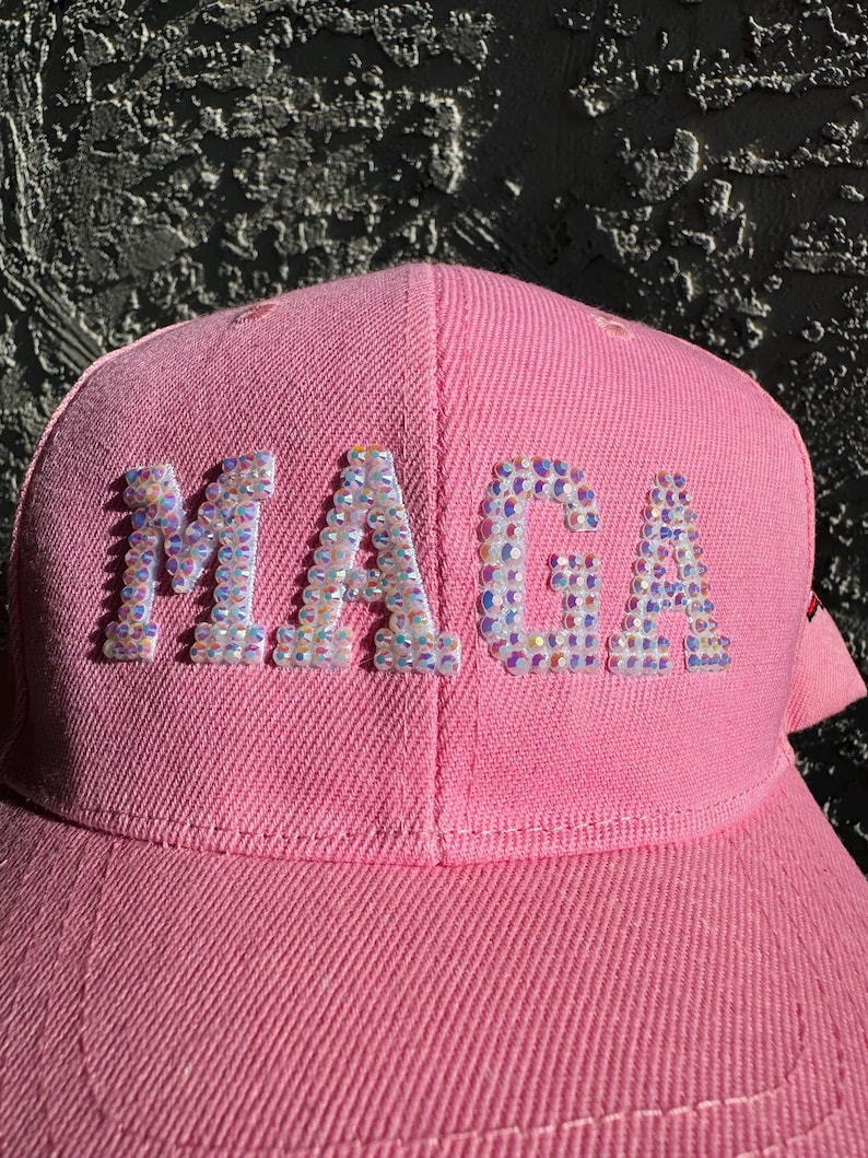 Pink MAGA Hat - Etsy