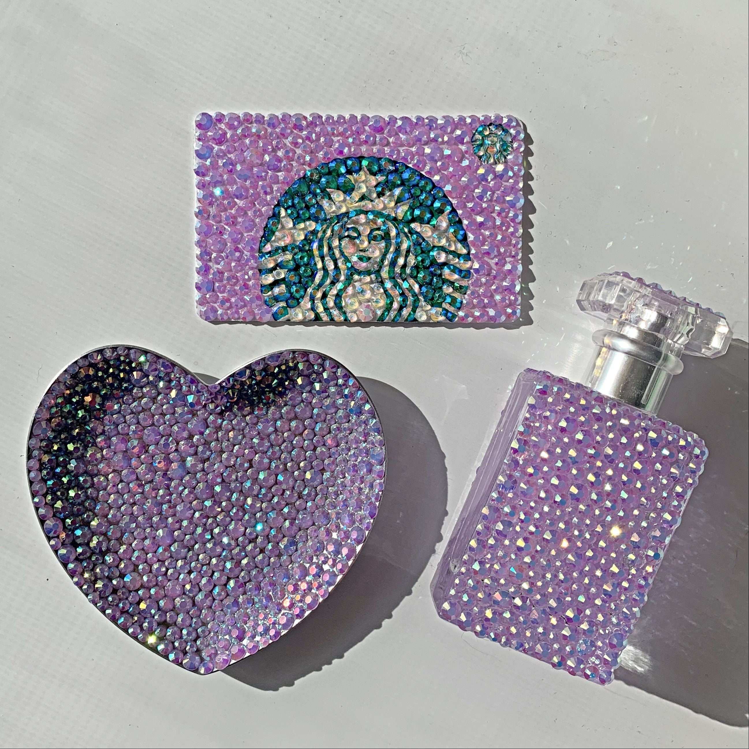 Bling Perfume Bottle Set - Etsy