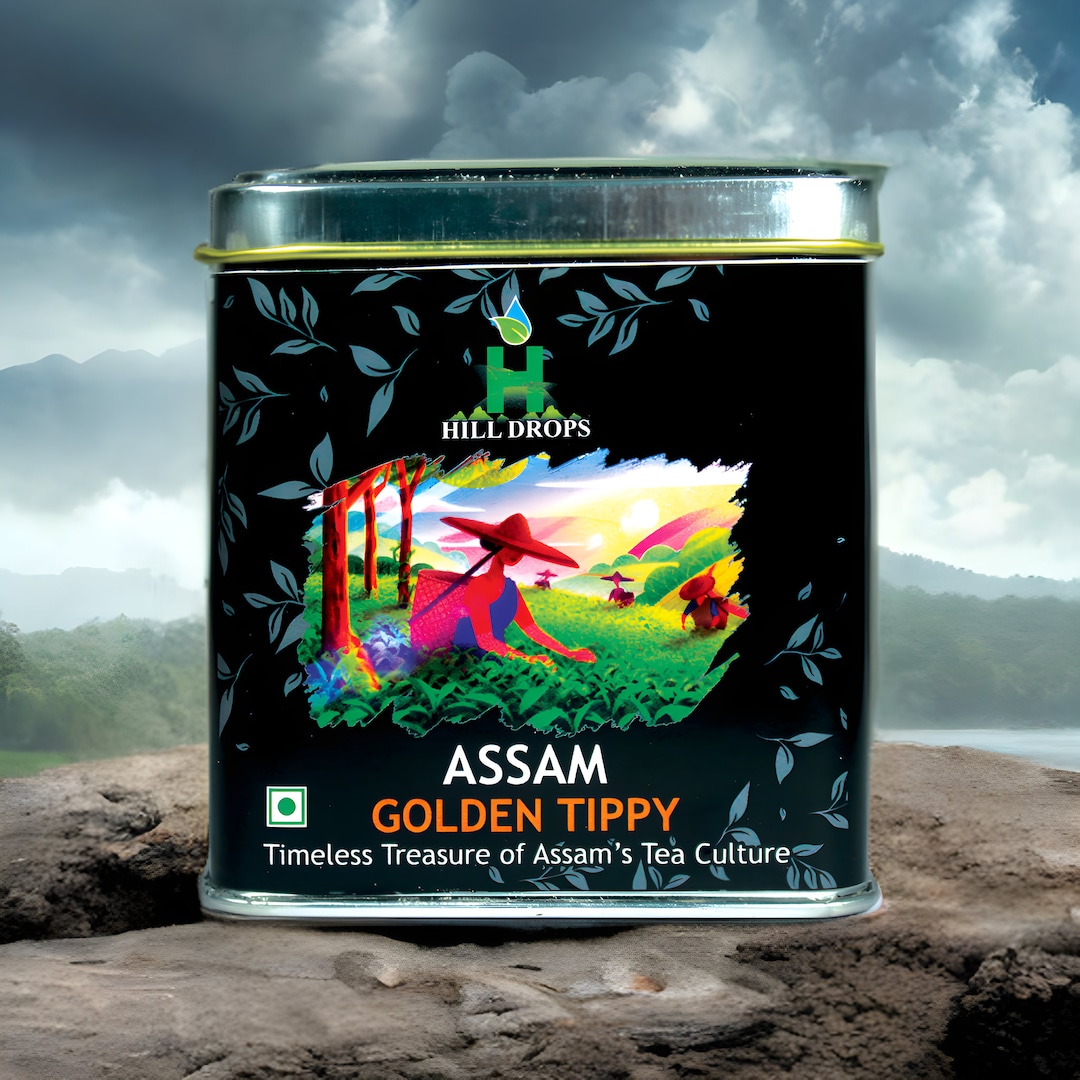 Assam Tippy Tea 100 Gms Tin Can Gift for Tea Lovers - Etsy