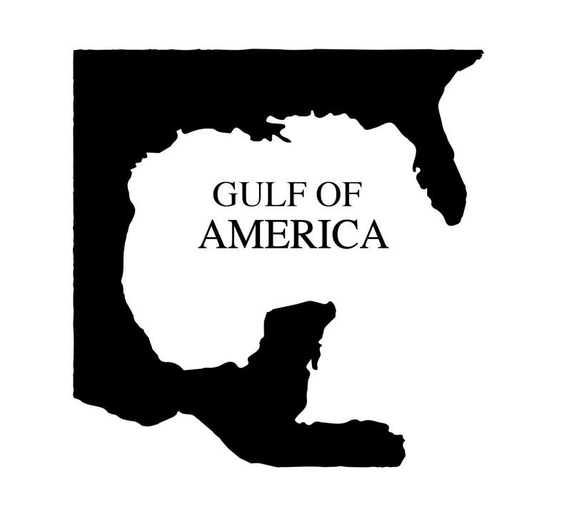 Gulf of America, PNG SVG - Etsy