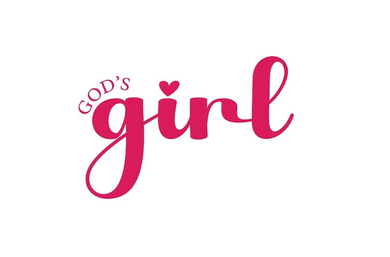 God's Girl, SVG PNG - Etsy