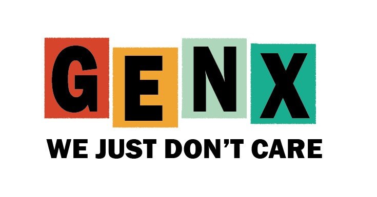 GEN X, Generation X, We Just Don't Care SVG, PNG - Etsy