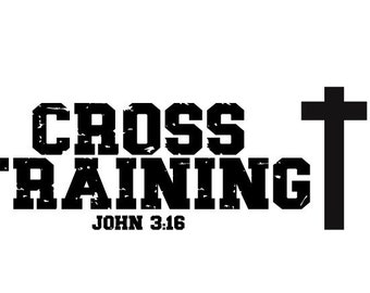 Cross Training SVG Png , Cross SVG Png , Faith Shirt Design, Christian ...