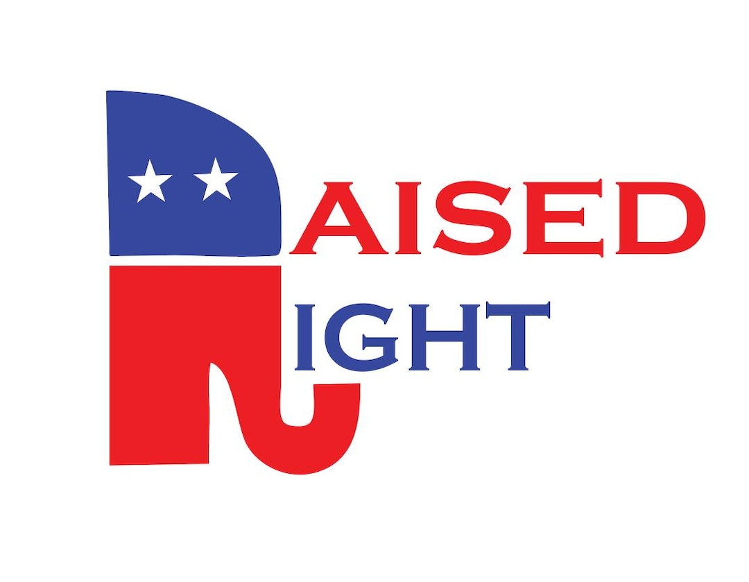 Raised Right, PNG SVG - Etsy
