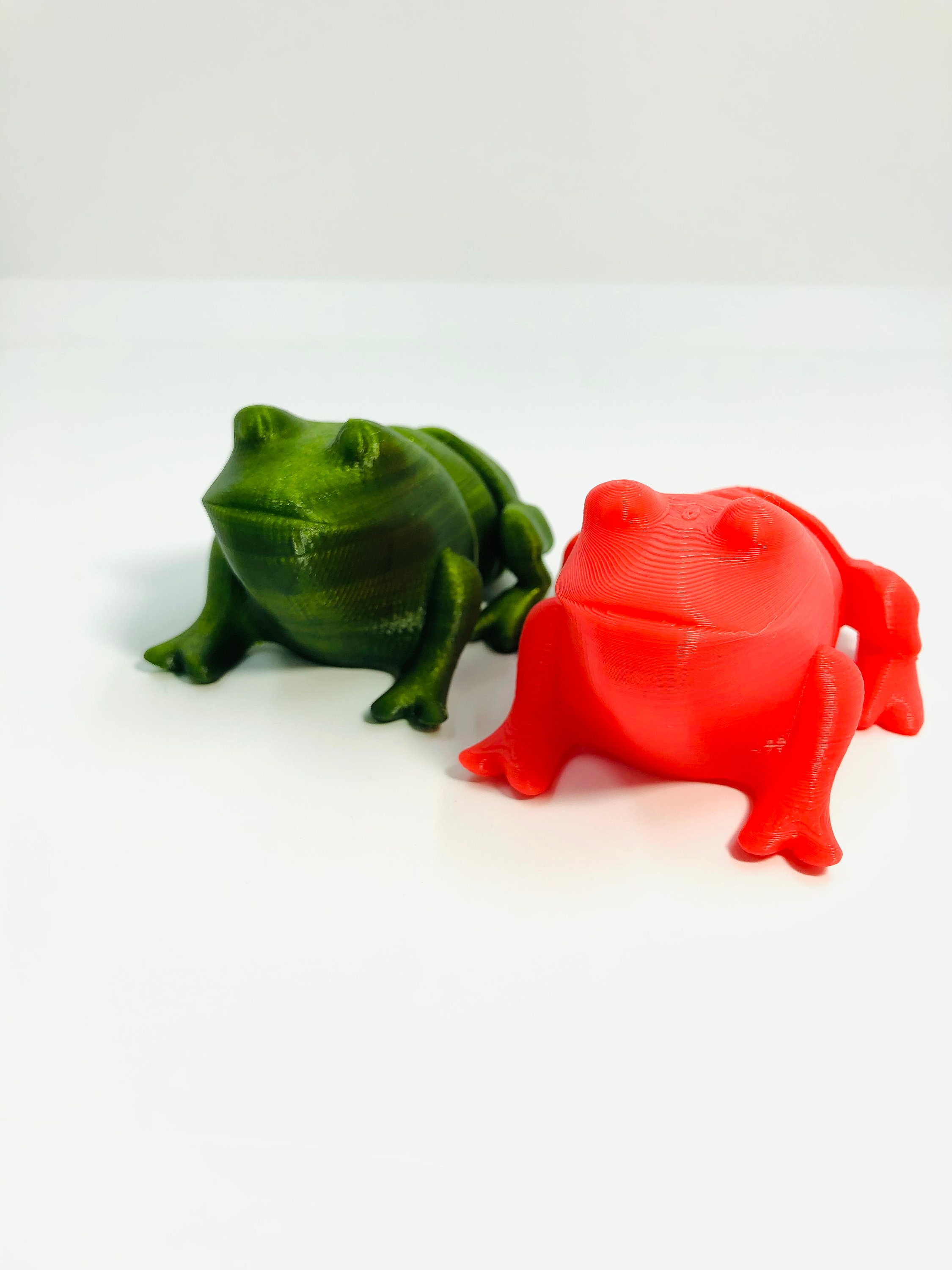 3d Printed Frog stocking Stuffer for Kids Articulated - Etsy