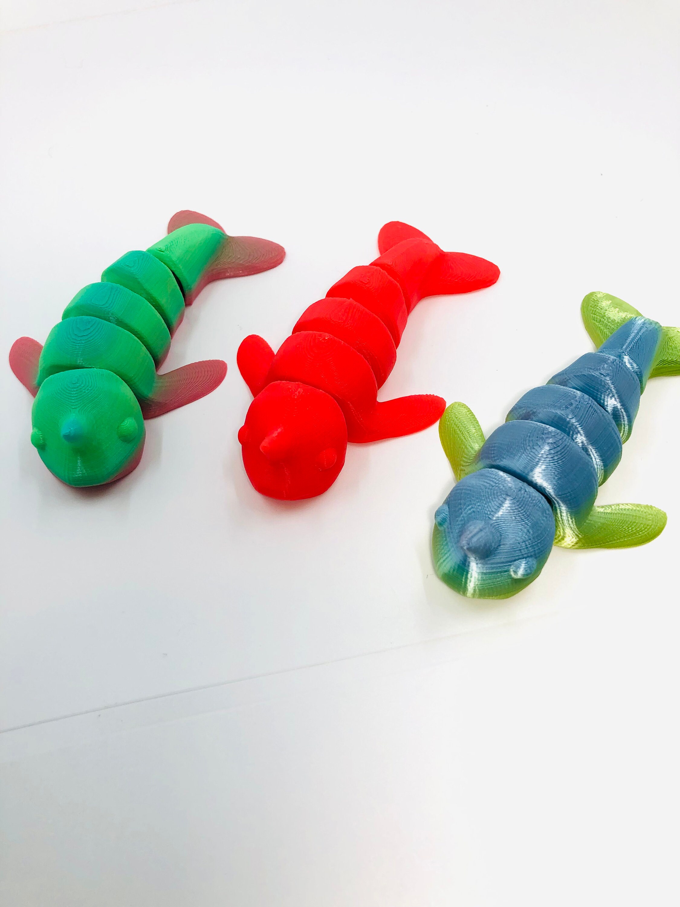 Narwhal Articulated 3d Printed Friend for Your Desk Gift for Birthday ...