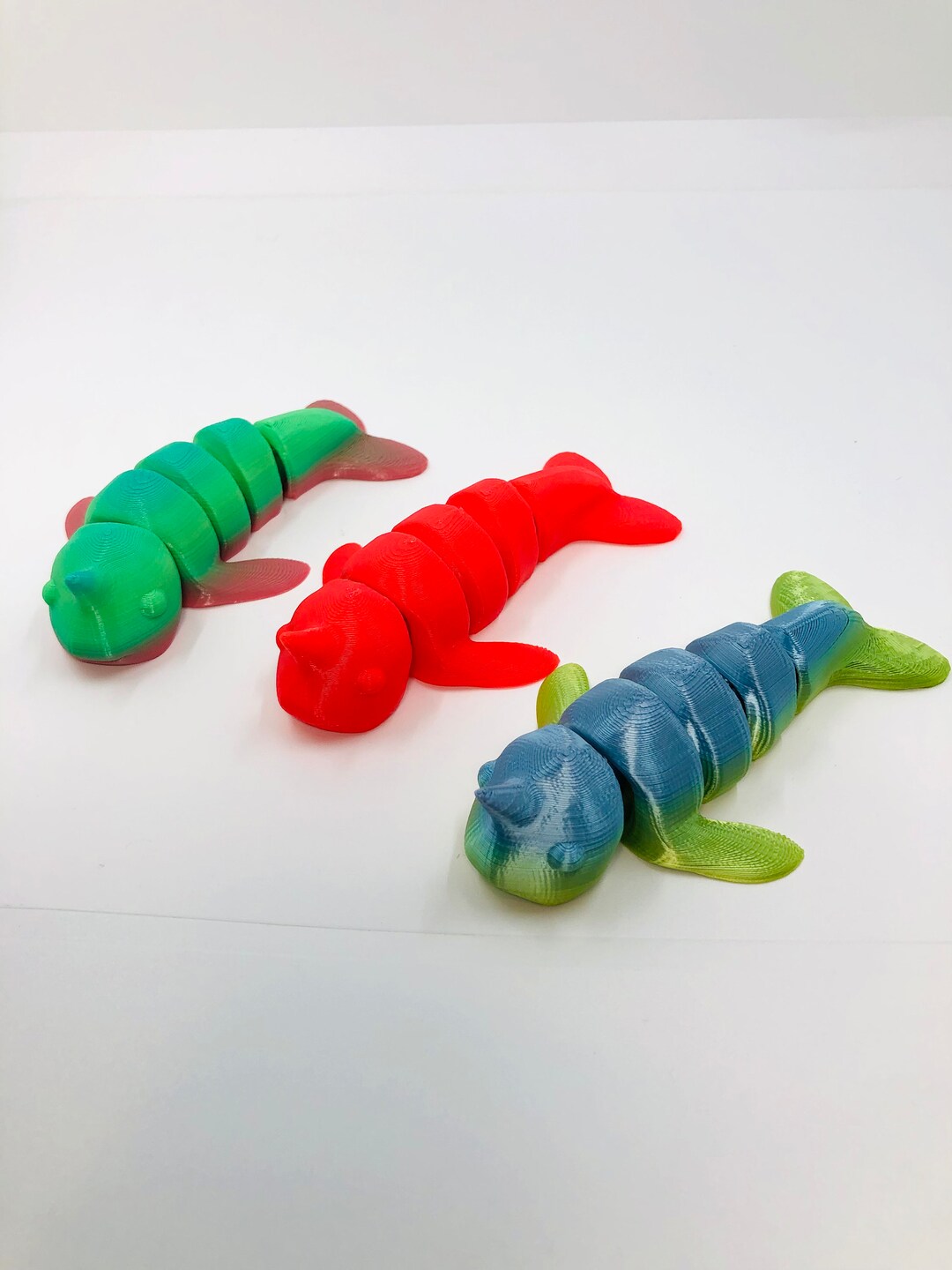 Narwhal Articulated 3d Printed Friend for Your Desk - Etsy