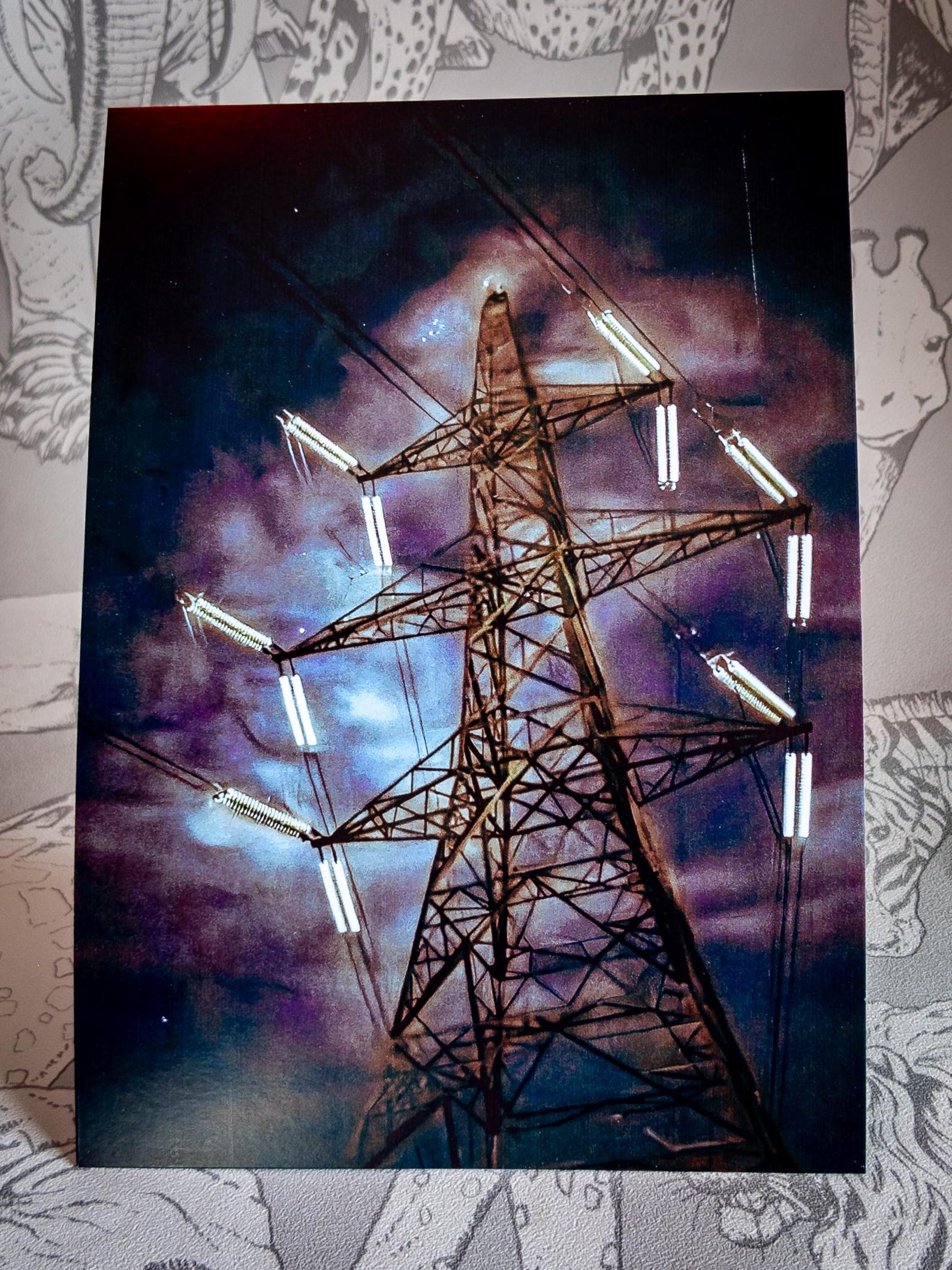 Pylon - A5 Photo Print, Large Postcard, Wall Decoration - Etsy