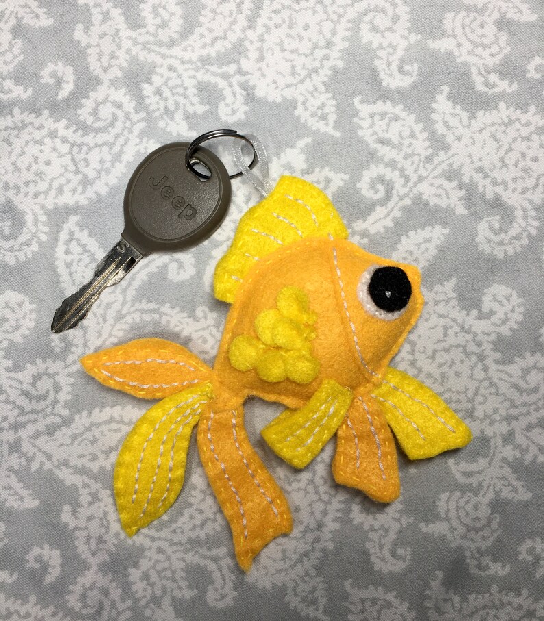 Felt Goldfish Ornament - Etsy