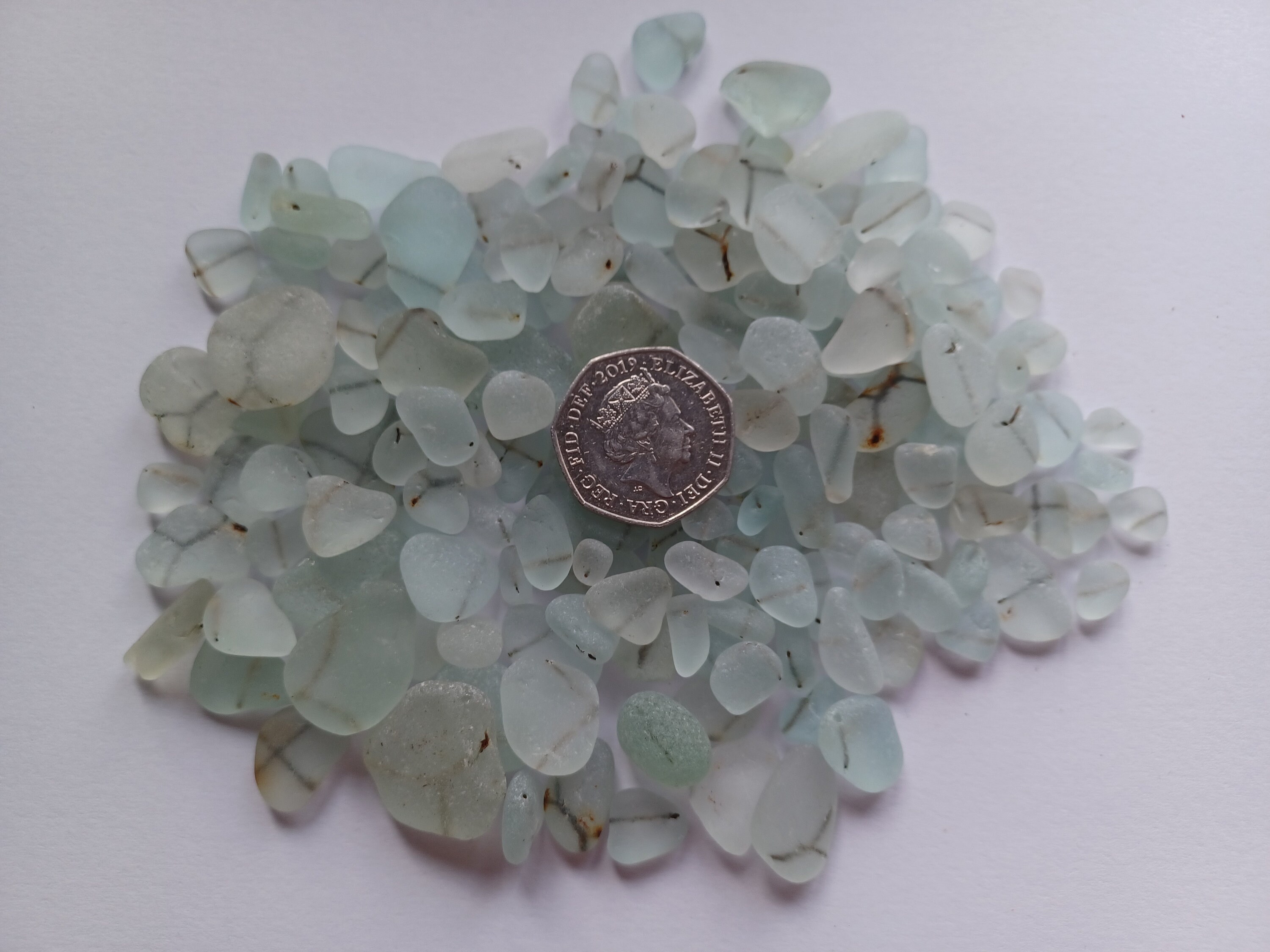 Large Seaham Safety Glass, Safety Sea Glass Gift, Gift for Beach Lover ...
