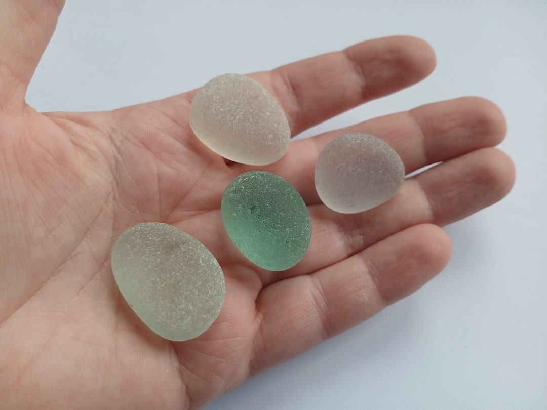 Large Round Seaham Sea Glass, Sea Glass Gift, Gift for Beach Lover ...