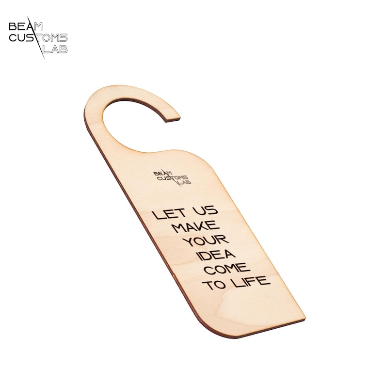 Customizable Door Hanger Wooden Door Sign Personalized Do Not Disturb ...