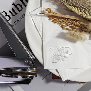 Initials Embosser｜custom Personal Embosser｜wedding Embosser｜from the ...