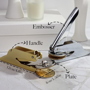 Monogram Embosser | 48 Designs | Custom Your Wedding Embosser | Napkin ...