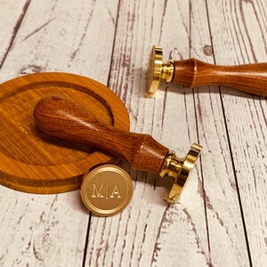 Initials Embossercustom Personal Embosserwedding Embosserfrom the Library Ofcustom Embossers - Etsy