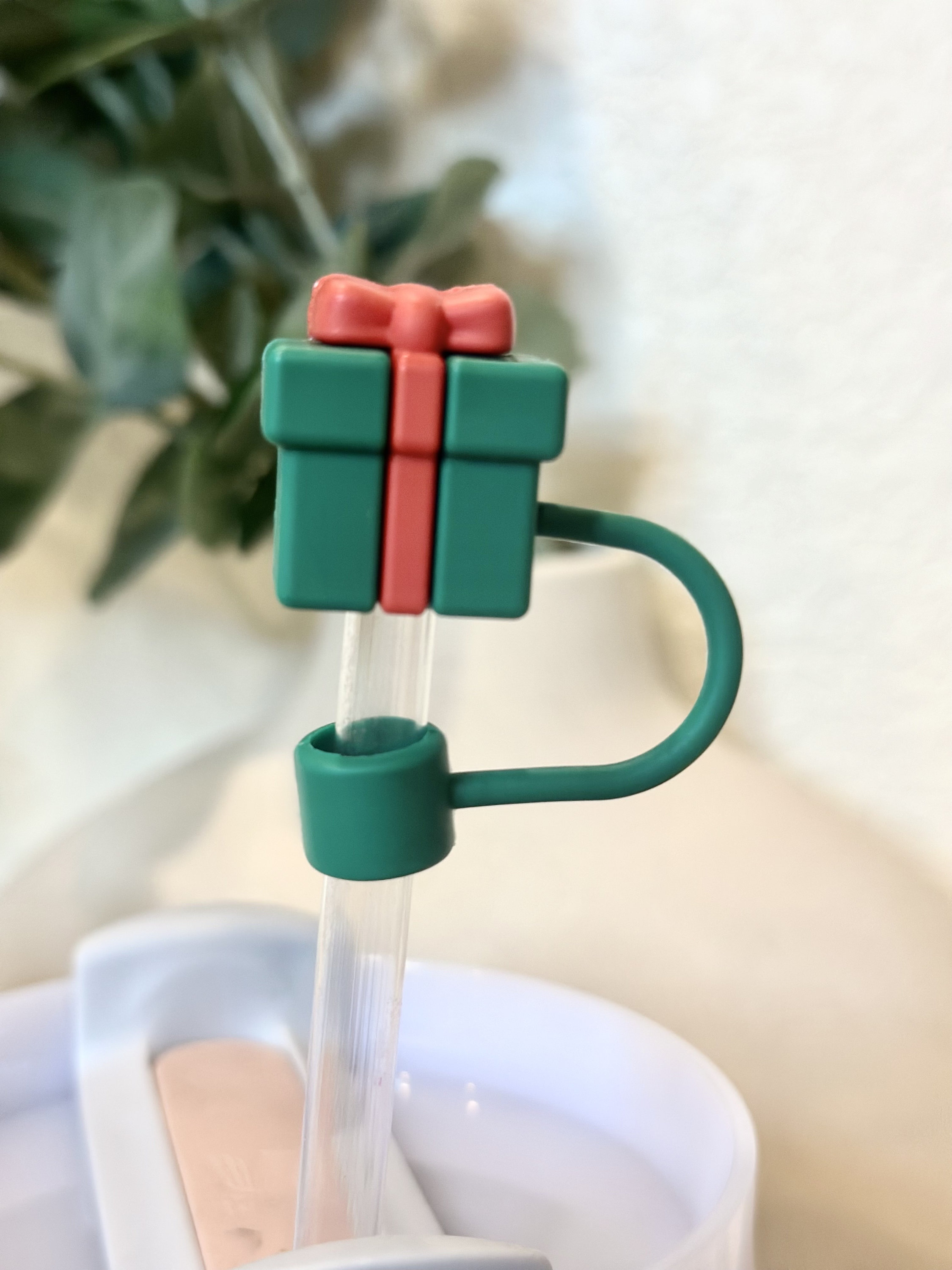 Christmas Stanley Straw Cap Tip Accessory Straw Charms Holiday - Etsy