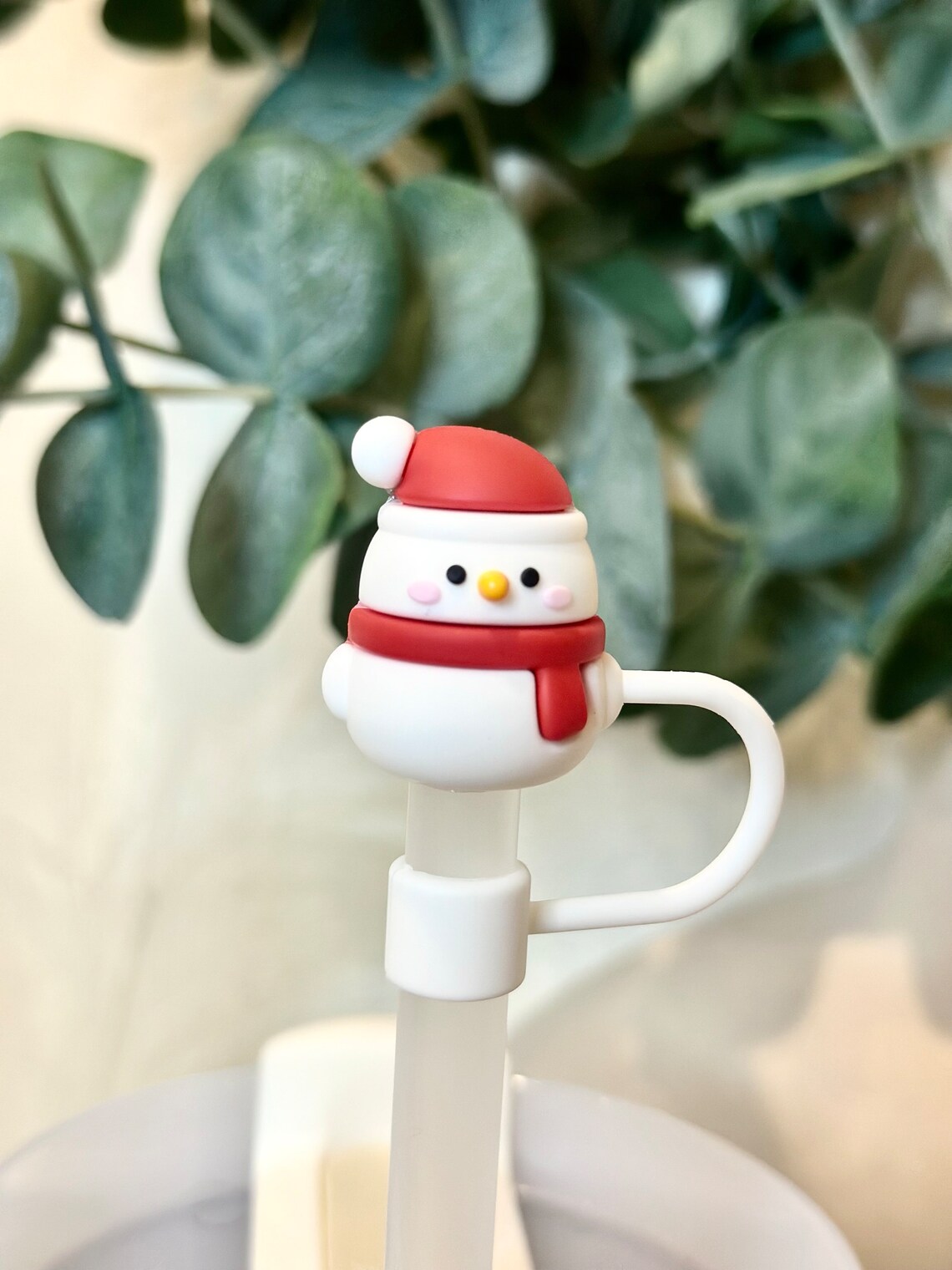 Christmas Stanley Straw Cap Tip Accessory Straw Charms Holiday - Etsy