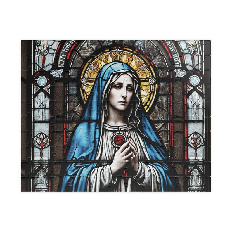 Virgin Mary Puzzle A Religious and Spiritual Gift for the Whole Family ...