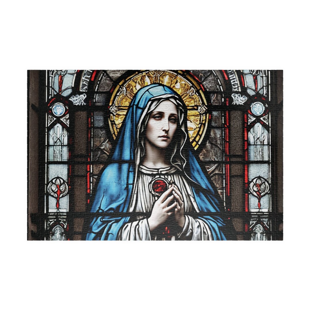Virgin Mary Puzzle A Religious and Spiritual Gift for the Whole Family ...