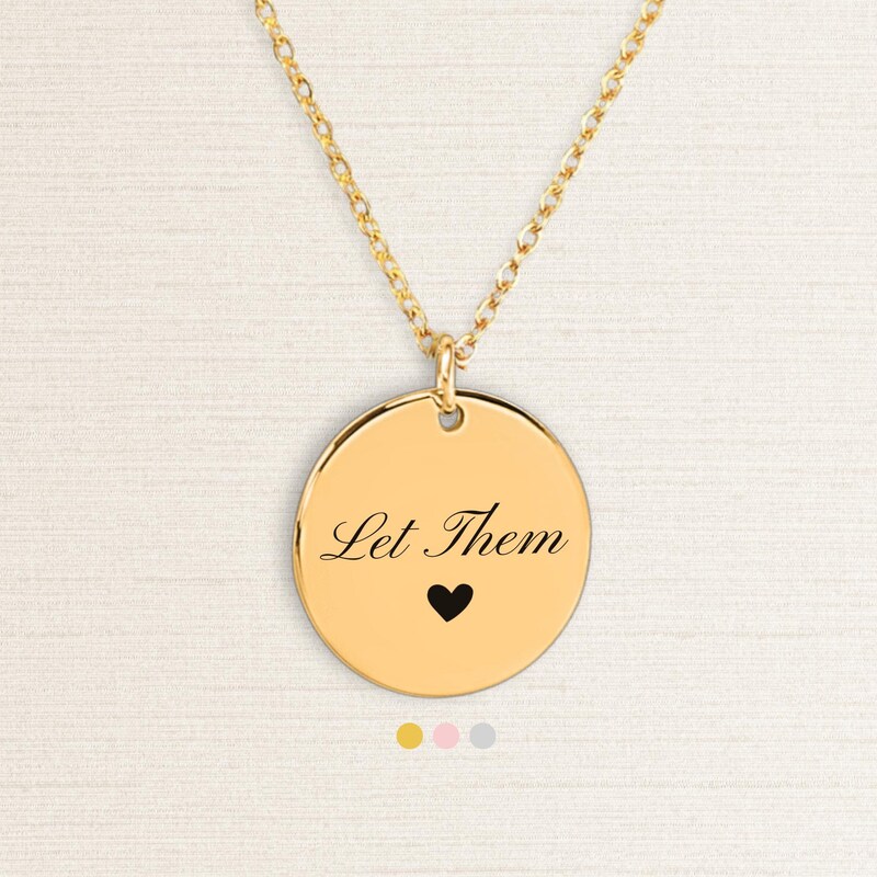 Let It Be Charm - Etsy