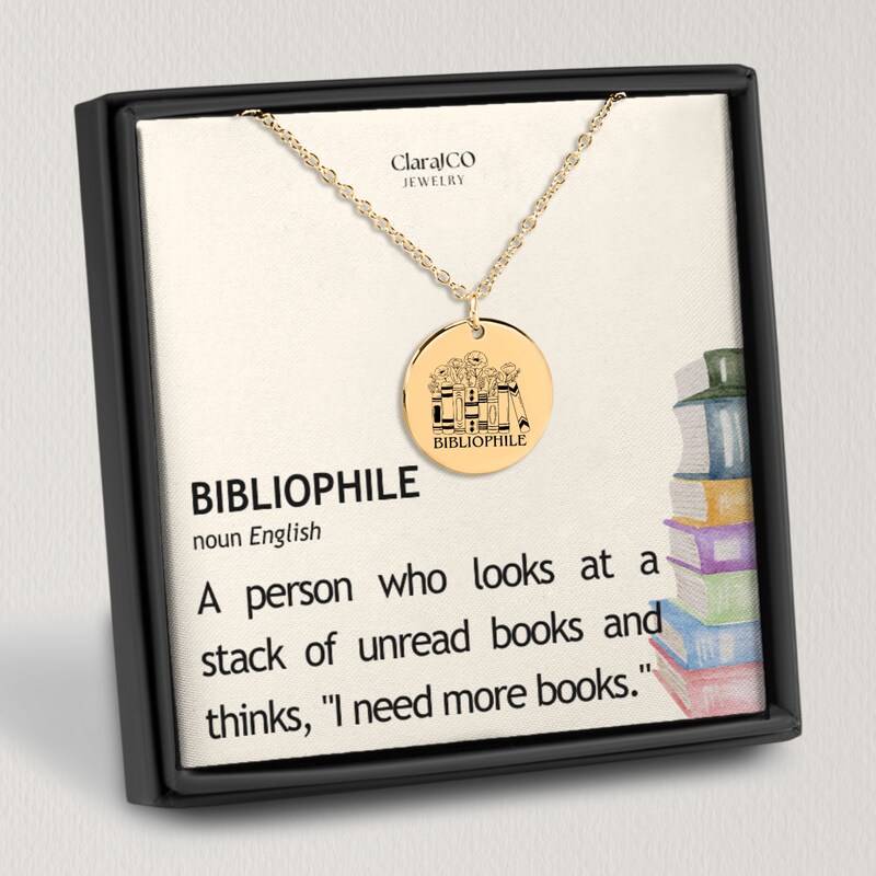 Reader Necklace - Etsy