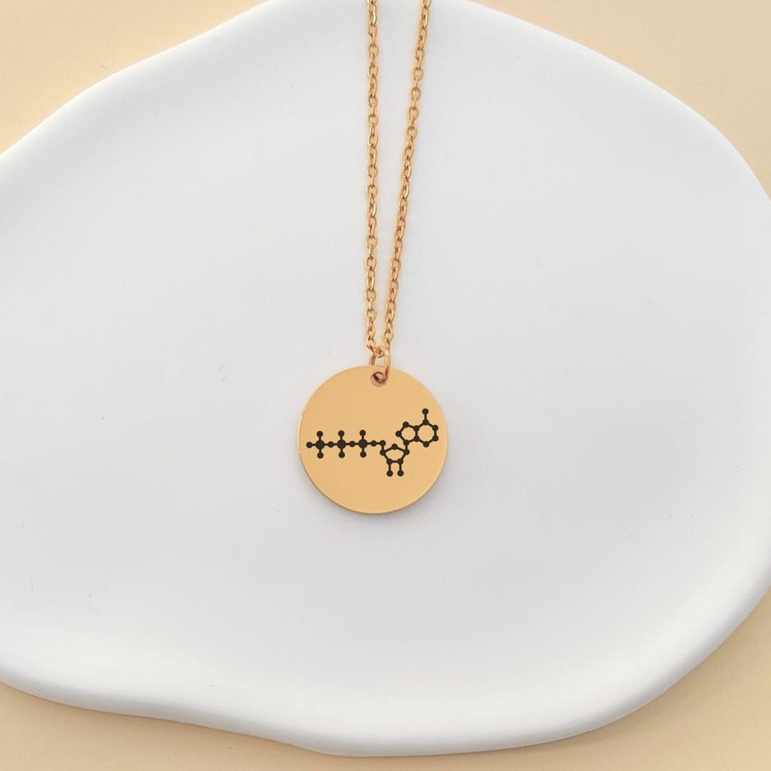 Engraved ATP Necklace: Molecular Biology Jewelry, Chemistry Science ...