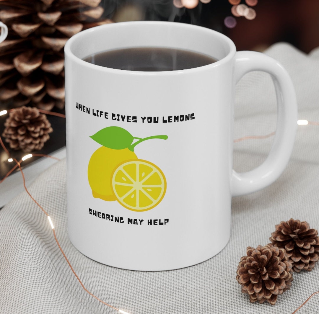 Bad Luck, Life Gives You Lemons, Coffee Lover, Sarcasm Gift, Husband ...
