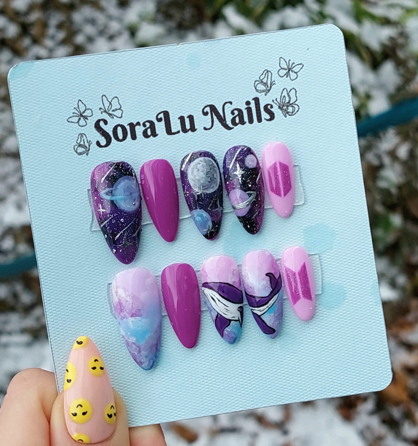Handmade BTS ARMY Press on Nails BTS Press on Nails Unique Kpop Nails ...