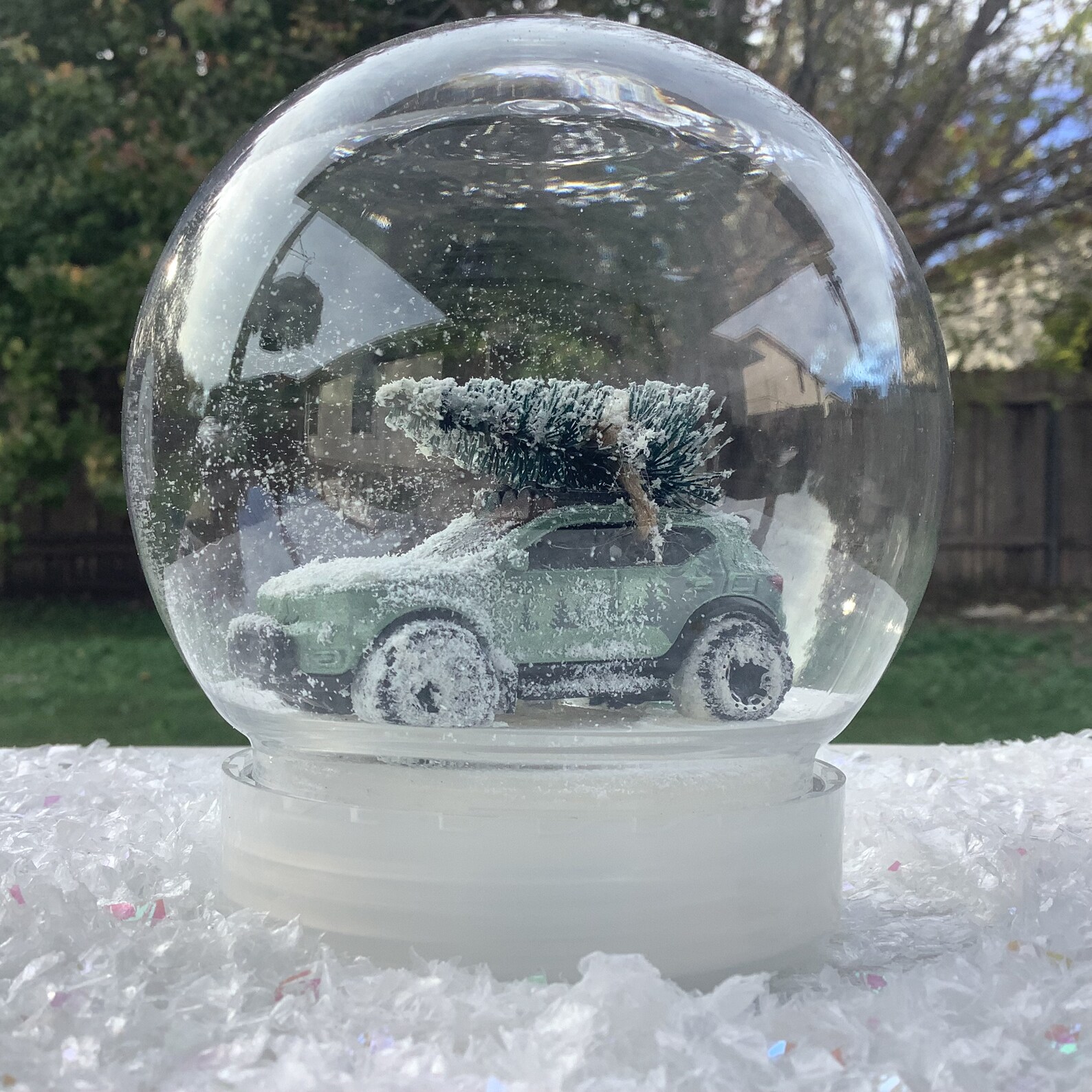 Die-cast Car in Snow-globe - Etsy